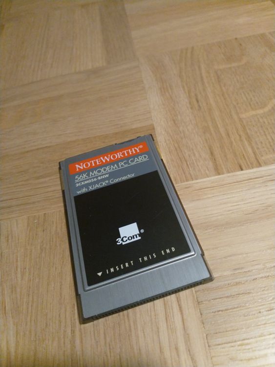 PC Card 56K Modem (Gebraucht) in Basel für CHF 1 – mit Lieferung auf ...