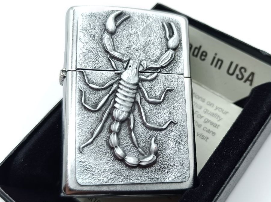 ZIPPO Scorpion Emblem Feuerzeug 1330006 (Neu und originalverpackt) in Ennenda für CHF 59.9 – mit ...