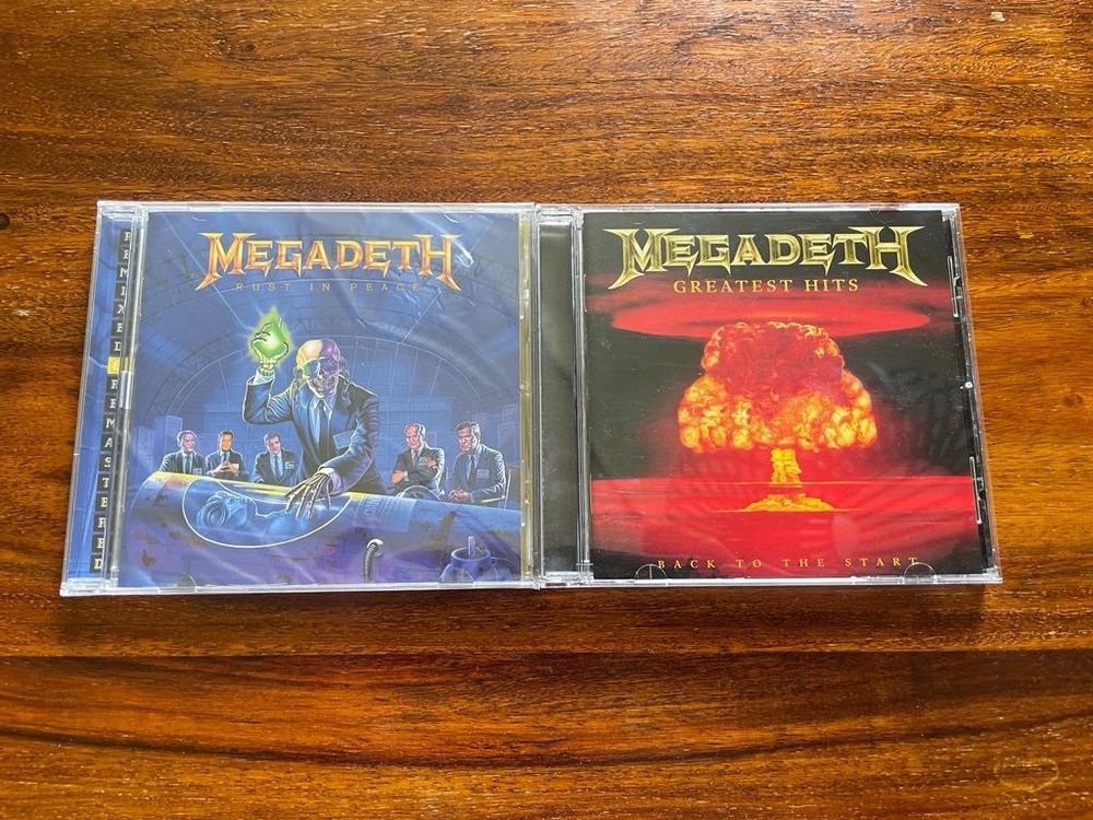 Megadeth Rust in Peace & Greatest Hits Cd | Kaufen auf Ricardo