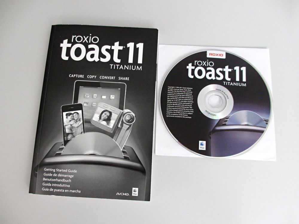 Roxio Toast Titanium 11 Mac, auf älteres System | Kaufen auf Ricardo