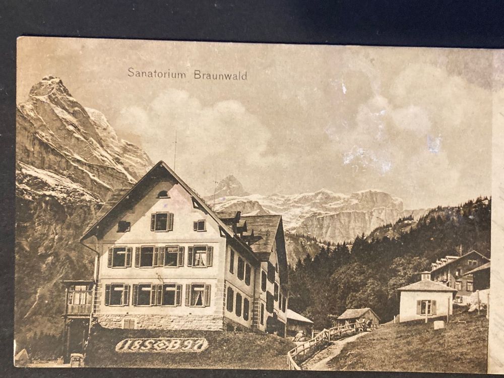BRAUNWALD, SANATORIUM, 1910 | Kaufen auf Ricardo