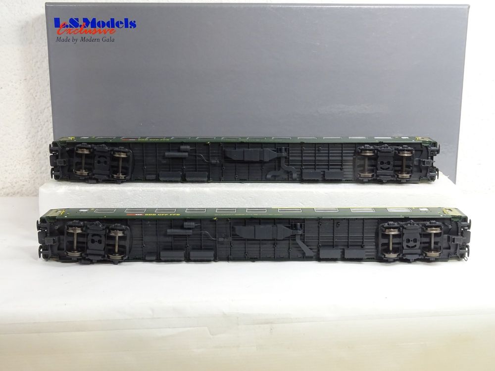 L.S. Models 47 221-1 + 47 221-2 SBB Personenwagen, H0,GS/DC (Neu (gemäss Beschreibung)) in ...