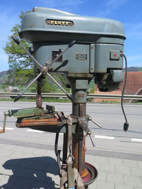 Grosse Ständerbohrmaschine FLOTT Bohrmaschine Qualitätspro. (Gebraucht ...
