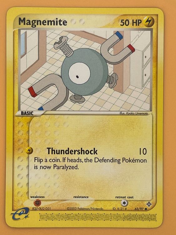 Magnemite 63/97 Pokémon EX Dragon ab 1.- | Kaufen auf Ricardo