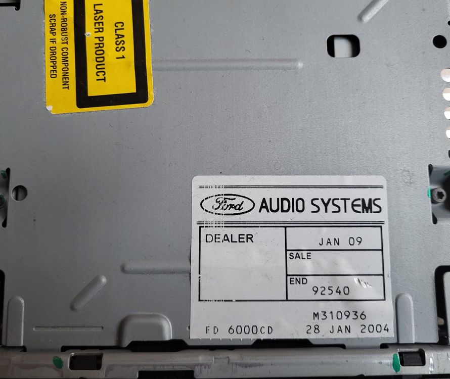 Original Ford Autoradio 6000 CD | Kaufen auf Ricardo