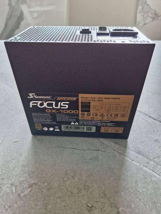Seasonic Focus GX-1000 | Kaufen auf Ricardo