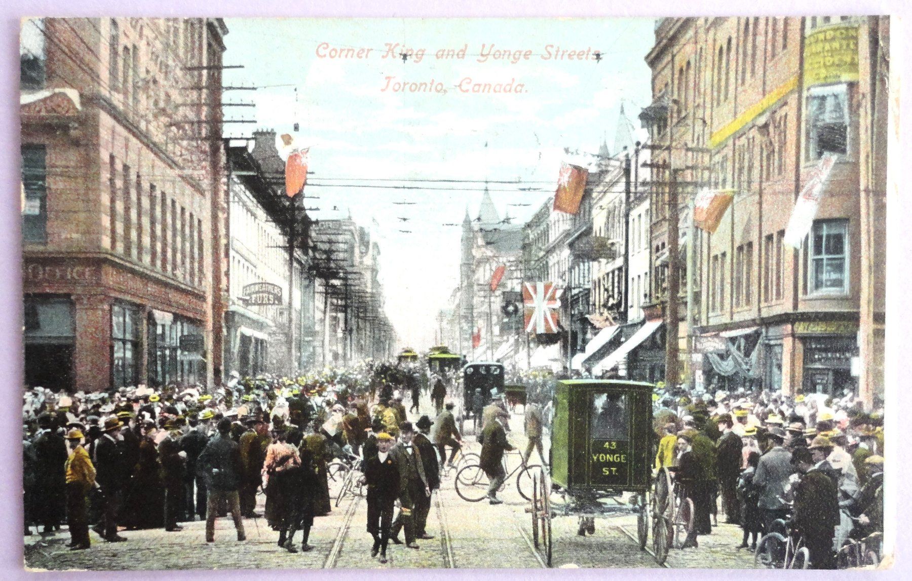 Toronto, Canada, Corner King and Yonge Street (Defekt) in Fétigny für ...