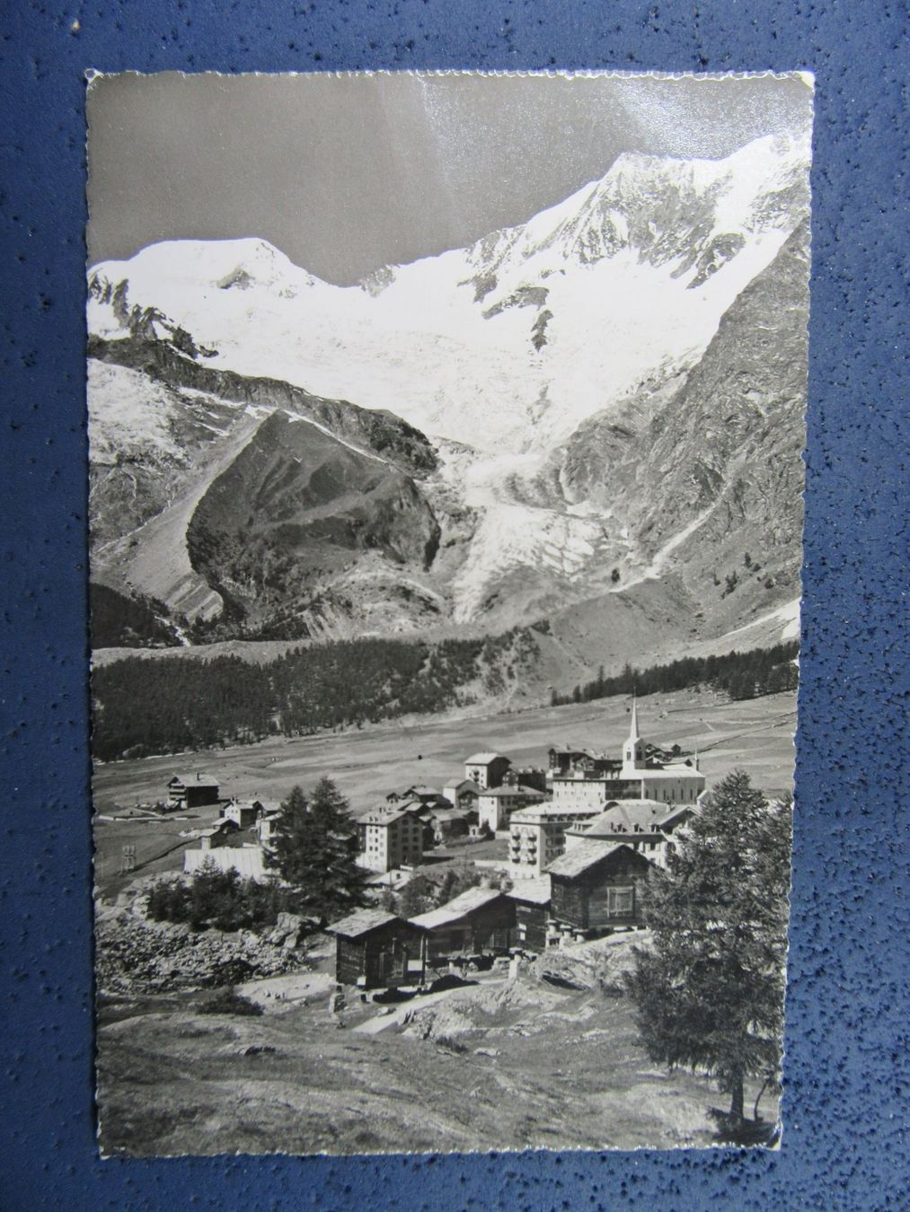 SAAS-FEE MIT FEE-GLETSCHER 1948 VS AK (Gebraucht) in Ettingen für CHF 1 ...