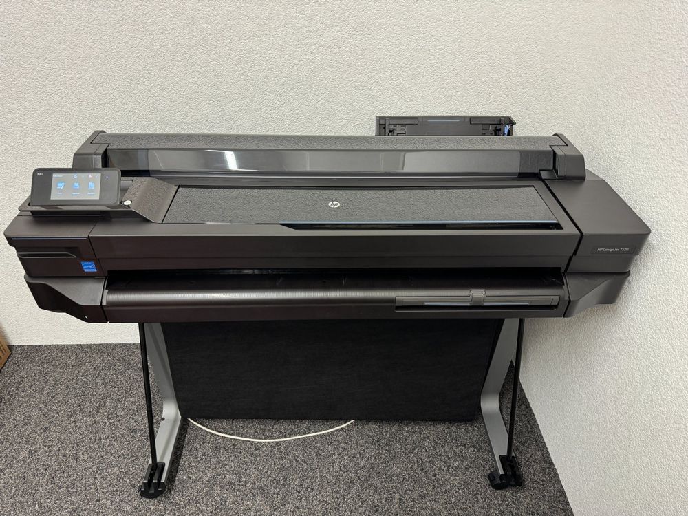 HP DesignJet T520 Drucker + Plotter-Rolle + Rollschneider | Kaufen auf ...
