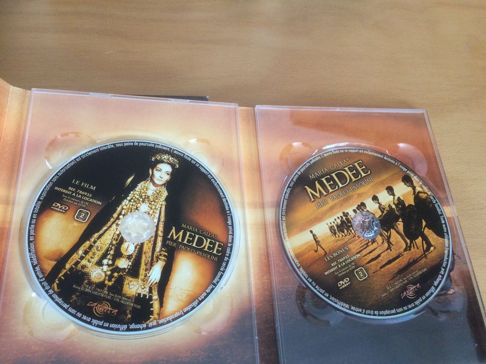Médée de Pier Paolo Pasolini avec Maria Callas 2 DVD (Gebraucht) in Fribourg für CHF 14 – nur ...