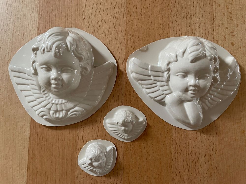 Guss-Formen Engel, ideal für Gips, Stucato oder Giessbeton (Gebraucht ...