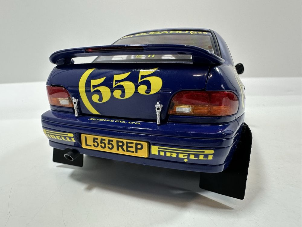 Subaru Impreza 555 1:18 Rally New Zealand, Burns, SUN STAR (Neu (gemäss ...