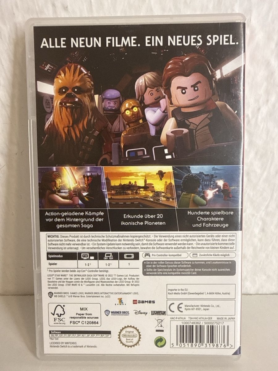 LEGO Star Wars: The Skywalker Saga - Nintendo Switch (Gebraucht) in ...