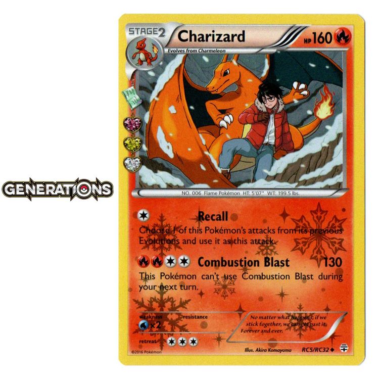 Generations Charizard Glurak RC5/RC32 EN | Kaufen auf Ricardo