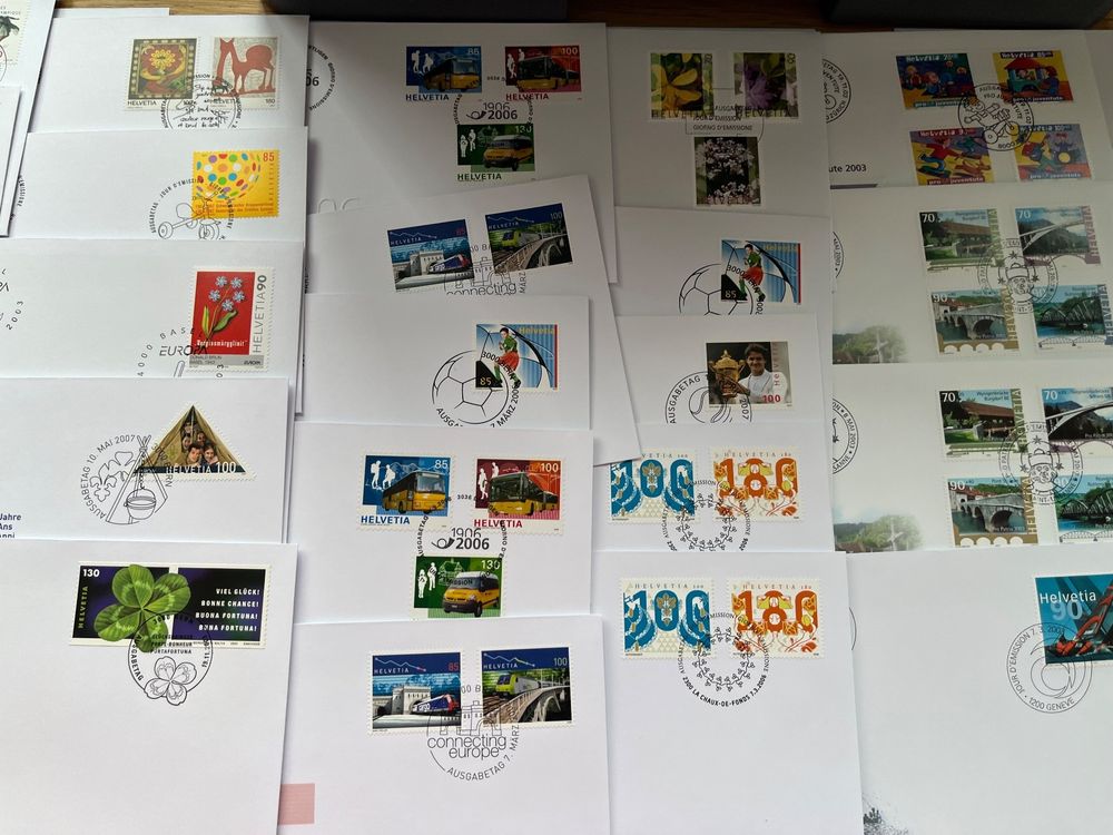 148 Schweizer FDC aus den 2000er bis 2010er Jahren (Gebraucht) in Murgenthal für CHF 7.5 – mit ...