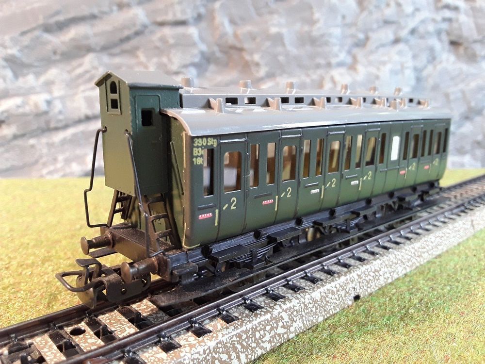 Märklin 4005 _ Abteilwagen mit Bremserhaus _ Spur H0 | Kaufen auf Ricardo