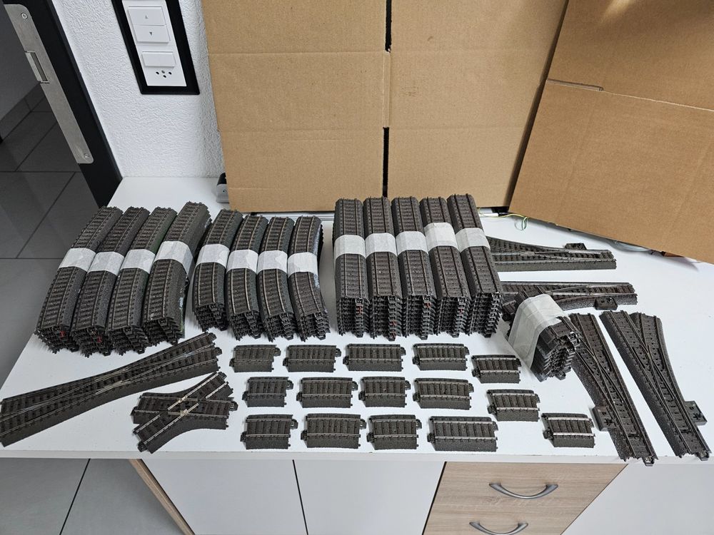 Märklin lot des rails et aiguillages manuelles C dès 1.-fr | Acheter ...