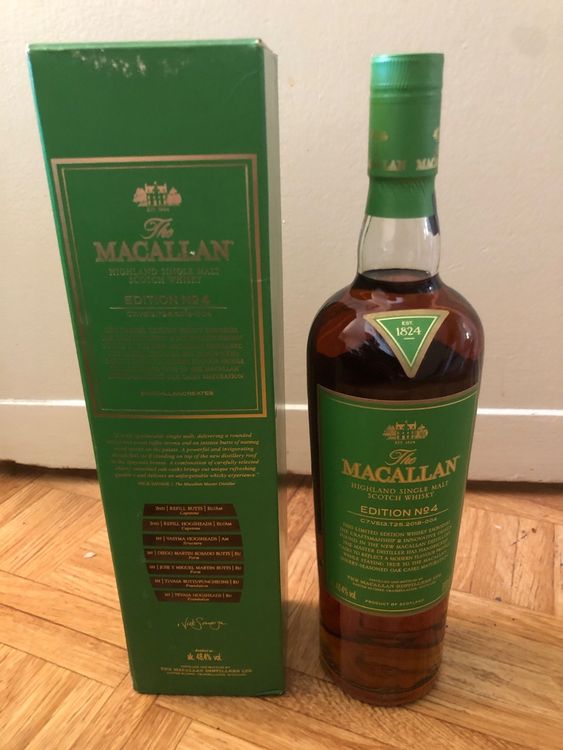 MACALLAN EDITION NO.4 48.5 % 0.70 LITER (Neu und originalverpackt) in Basel für CHF 299 – mit ...