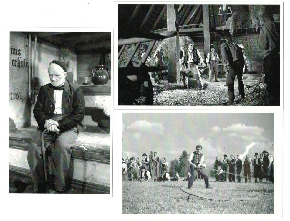 3 AK Szenen aus dem Film "Uli der Knecht" von Franz Schnyder (Neu ...