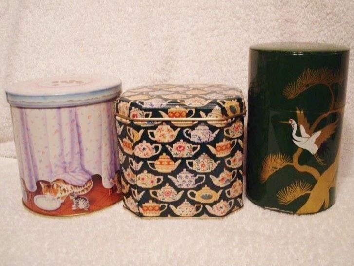 AKTION 5.- Fr. ! 3 Stück tolle BLECH Dosen: 1x Läckerli Huus (Gebraucht ...