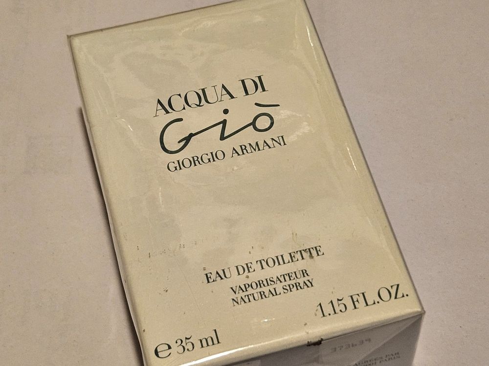 Giorgio Armani Acua di Gio 35 ml. (Neu und originalverpackt) in Zürich ...