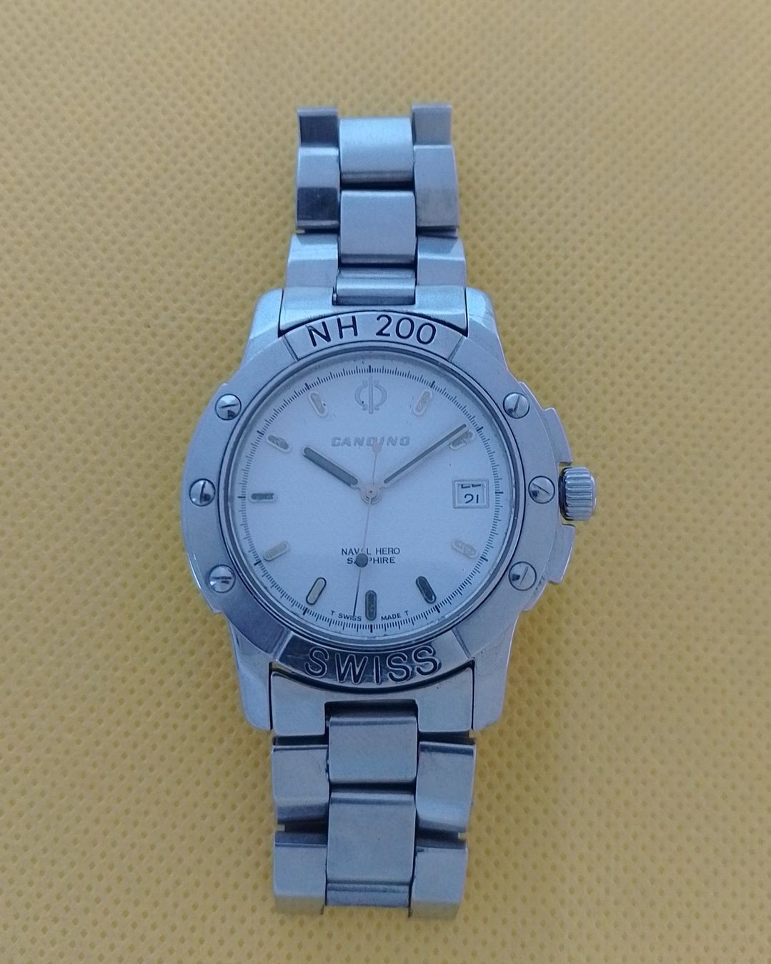 Candino NH 200 NAVAL HERO SWISS MADE HERRENUHR (Defekt) in Basel für ...