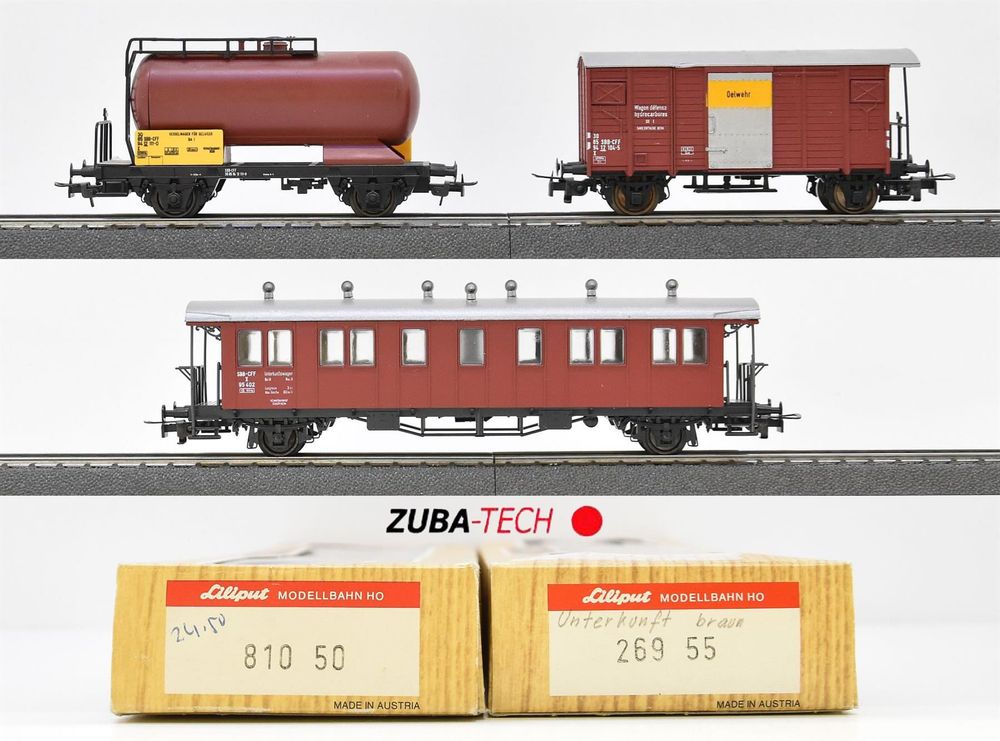 Liliput 3x Wagen der SBB H0 GS mit OVP | Kaufen auf Ricardo