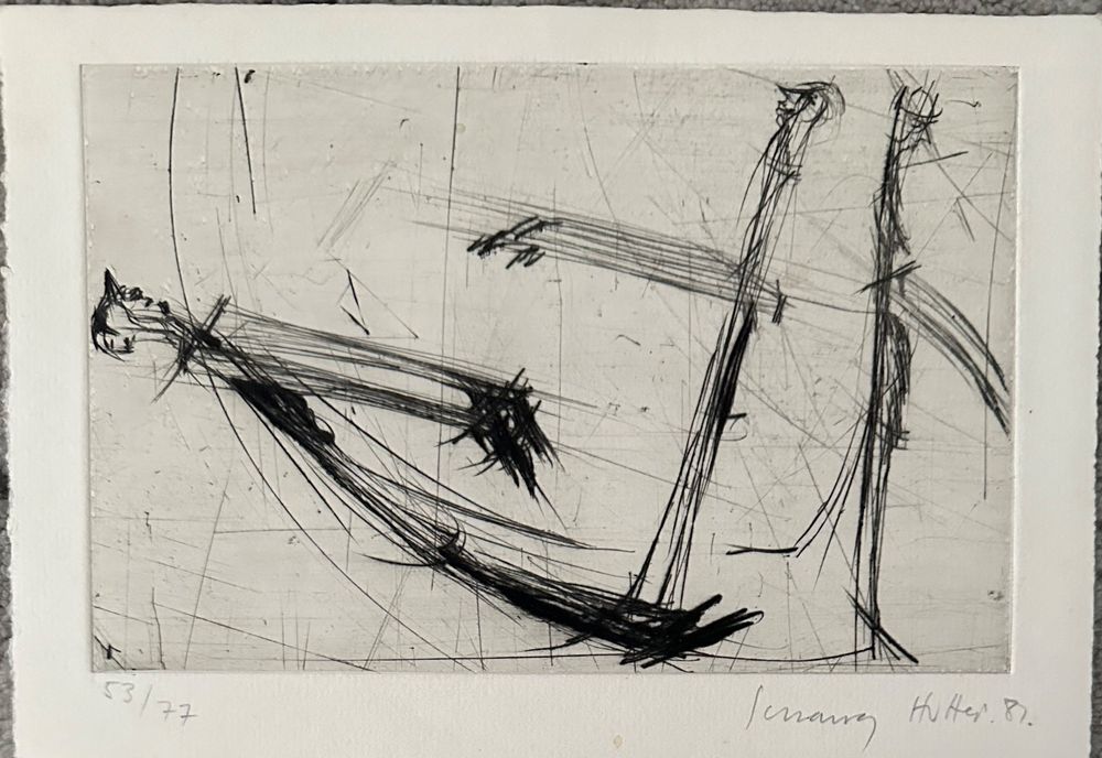 Schang Hutter (1934-2021) Radierung Radierung Handsig (Gebraucht) in ...