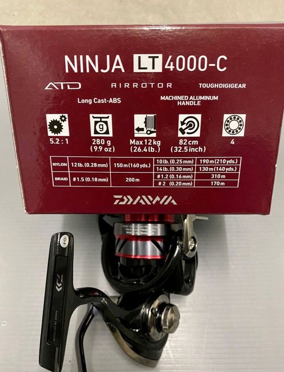 Daiwa Ninja LT-4000 | Kaufen auf Ricardo