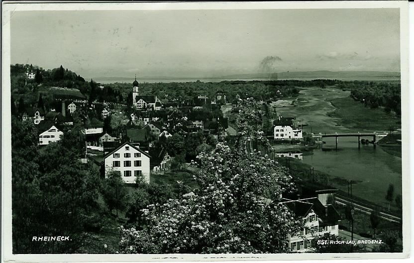 Rheineck Dorf Rhein Brücke Bahngeleise 1 | Kaufen auf Ricardo