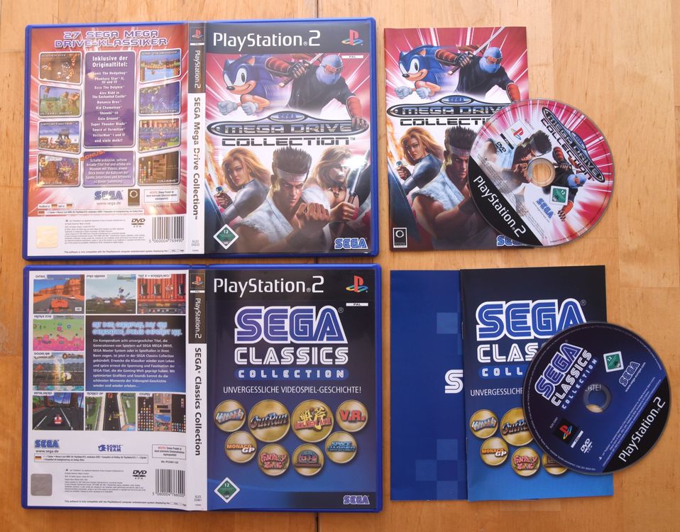 2x SEGA Collection (CIB) | Kaufen auf Ricardo