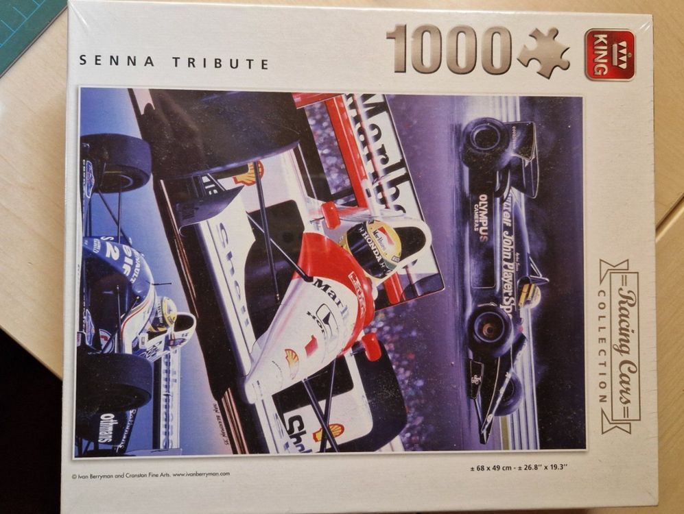KING PUZZLE Racing Car Collection 1000-teilig | Kaufen auf Ricardo