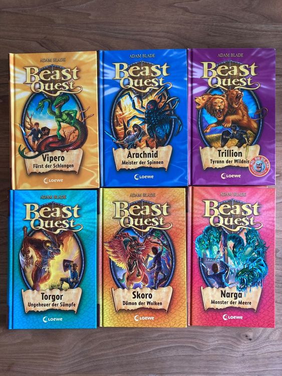 Beast Quest Bücher 10/11/12/13/14/15 | Kaufen auf Ricardo