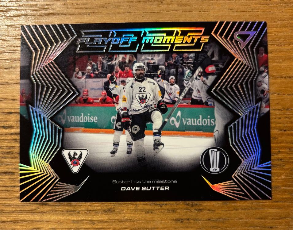 National League - Playoff Moments - Dave Sutter - HCFG (Neu (gemäss ...