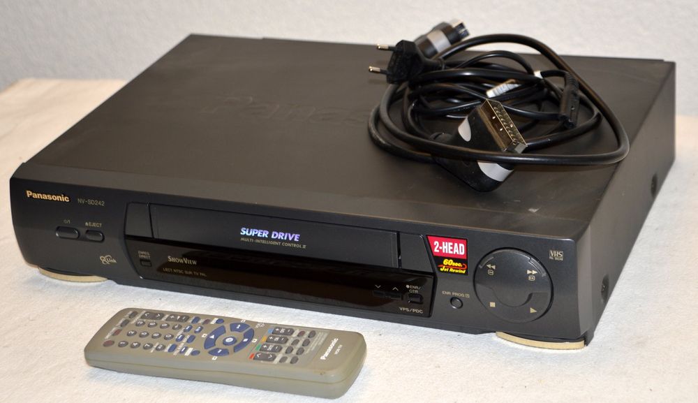 Videorecorder VHS Panasonic NV-SD242F magnétoscope (Gebraucht) in für ...