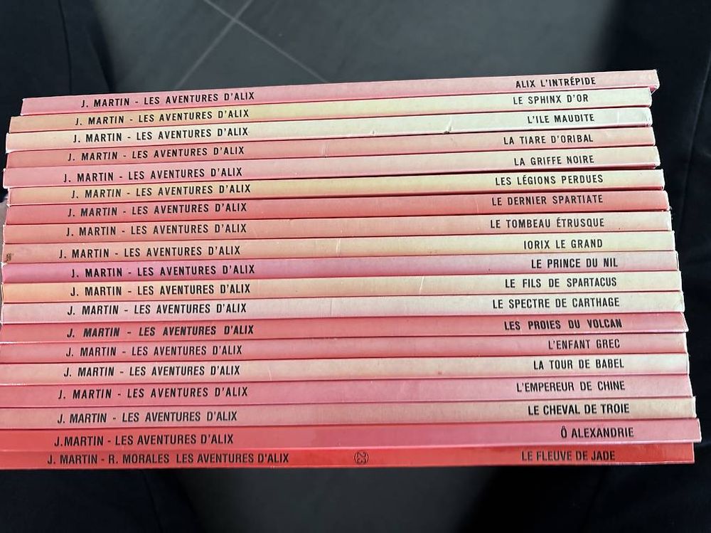Les Aventures d'Alix de J. Martin (19 différents tomes) (D'occasion) à ...
