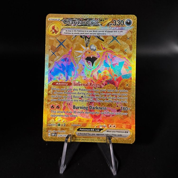 Charizard ex #228 Pokemon Obsidian Flames (Gebraucht) in Feuerthalen ...