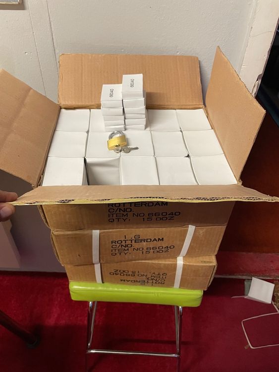 Vorhängeschloss 540 Stuck 3 Karton (Neu (gemäss Beschreibung)) in für ...