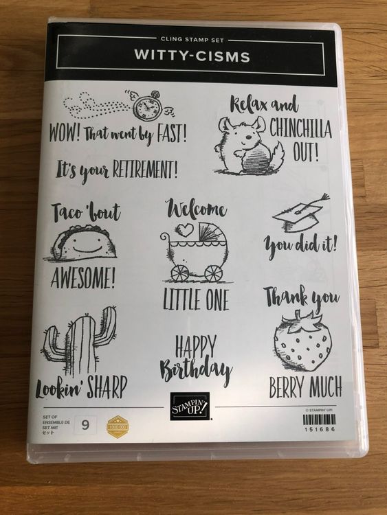 Witty-Cisms - Stampin Up - T (Gebraucht) in Neukirch (Egnach) für CHF ...