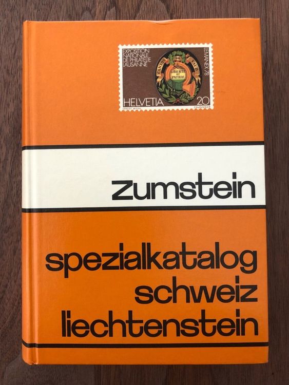 Zumstein Spezialkatalog Schweiz / Liechtenstein, 1978 | Kaufen auf Ricardo