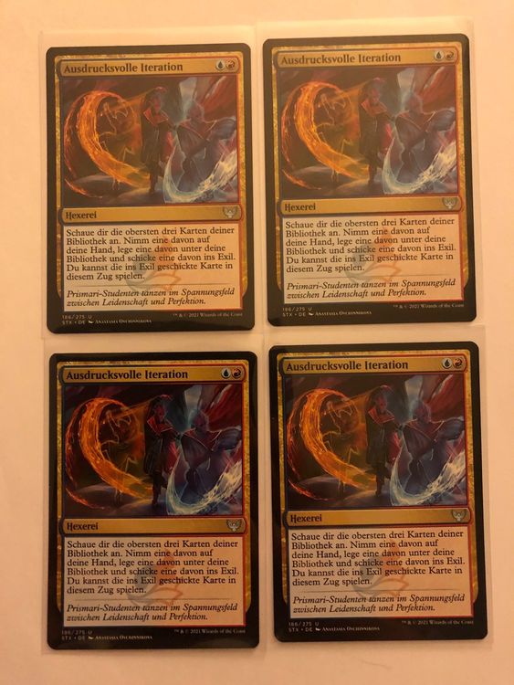 Magic the Gathering - 4x Expressive Iteration | Kaufen auf Ricardo