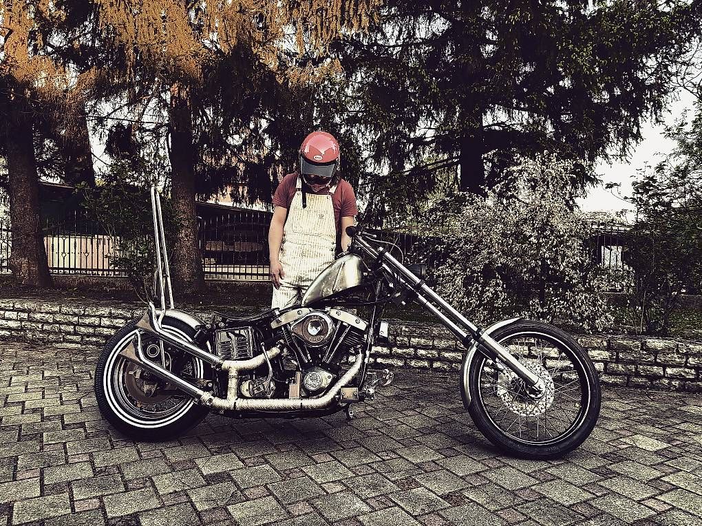 Harley-Davidson FXS Shovelhead 1984 Custom (Gebraucht) in Immensee für ...