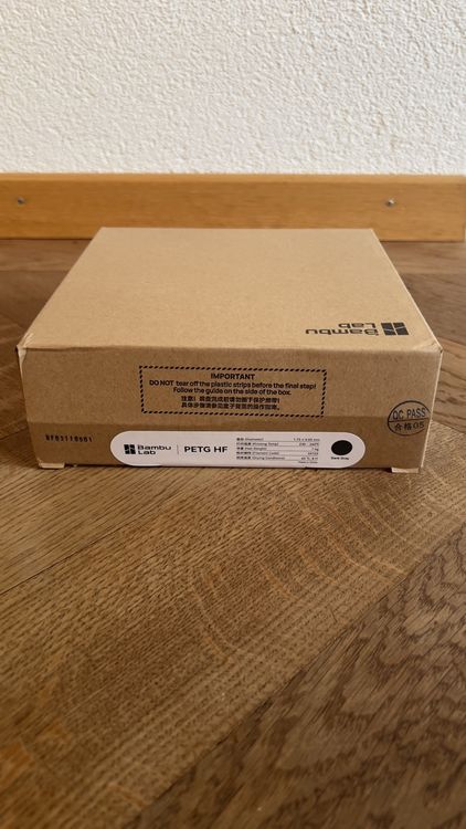 Bambu Lab PETG HF Filament - Dark Grey - Originalverpackt! (Neu und ...
