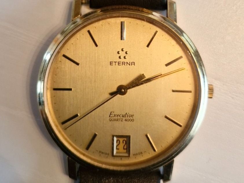 Herren Uhr ETERNA Executive Quartz 4000 | Kaufen auf Ricardo
