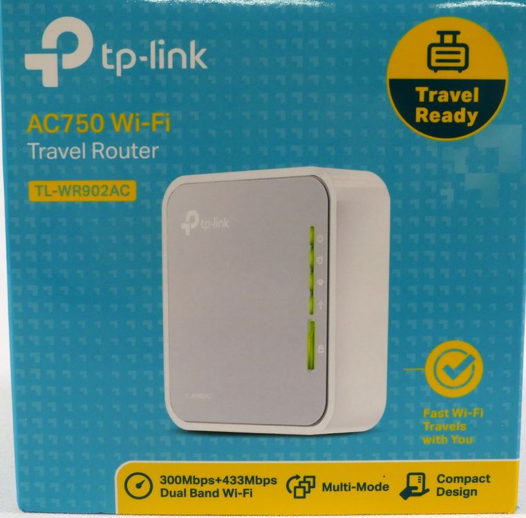 Travel Router TL-WR902AC TP-Link (Neu und originalverpackt) in ...
