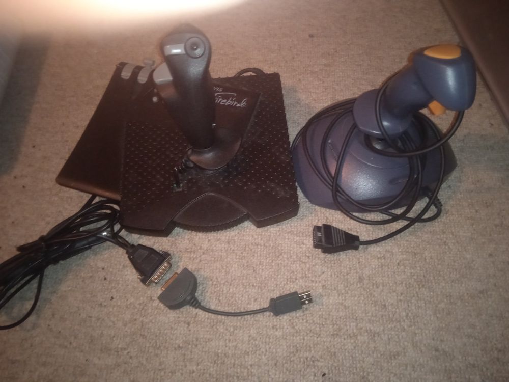 PC Joystick 2 stück mit USB Adapter (Gebraucht) in Turbenthal für CHF ...