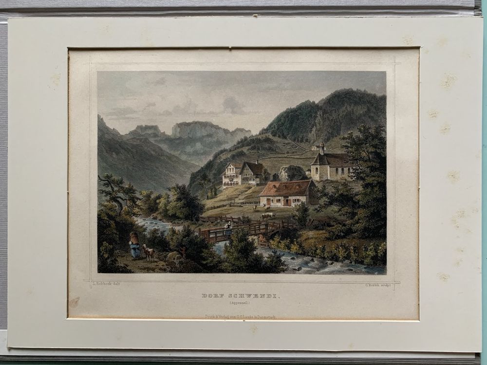 Kupferstich - Schwendi AI | Kaufen auf Ricardo