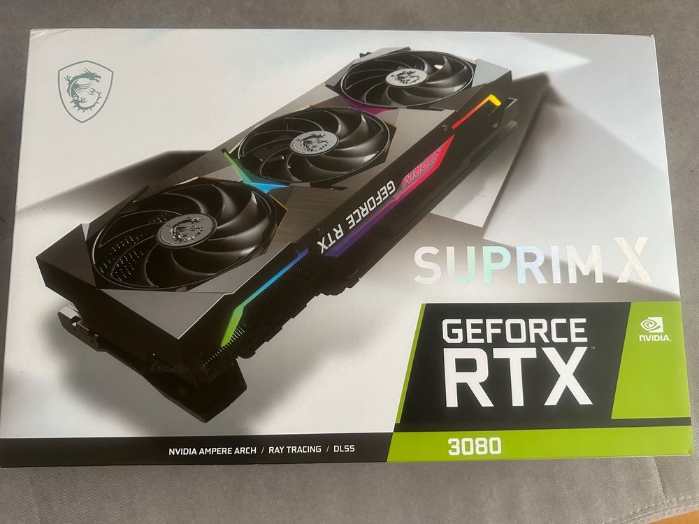 MSI GeForce RTX 3080 SUPRIM X 10G (Gebraucht) in Montagny-Yverdon für ...