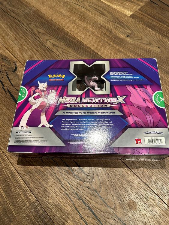 Pokémon Mega Mewtwo Box aussen defekt | Kaufen auf Ricardo