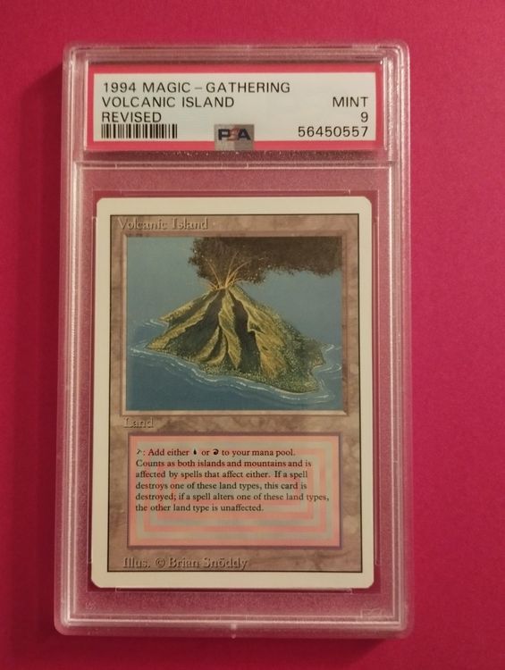 UNIQUE! MTG Revised Dual Land Set 10 Cards All graded PSA 9 (Gebraucht ...